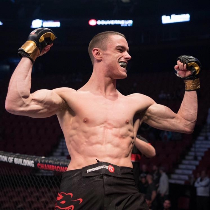 MMA fighter Spotlight: Isaac " Spider-Man" Blais - Gatineau Patenaude ...